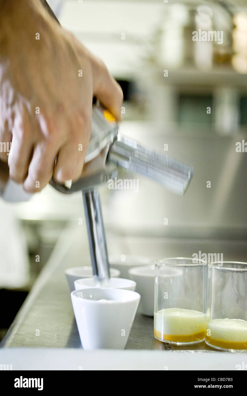 Preparing appetizers hi-res stock photography and images - Alamy