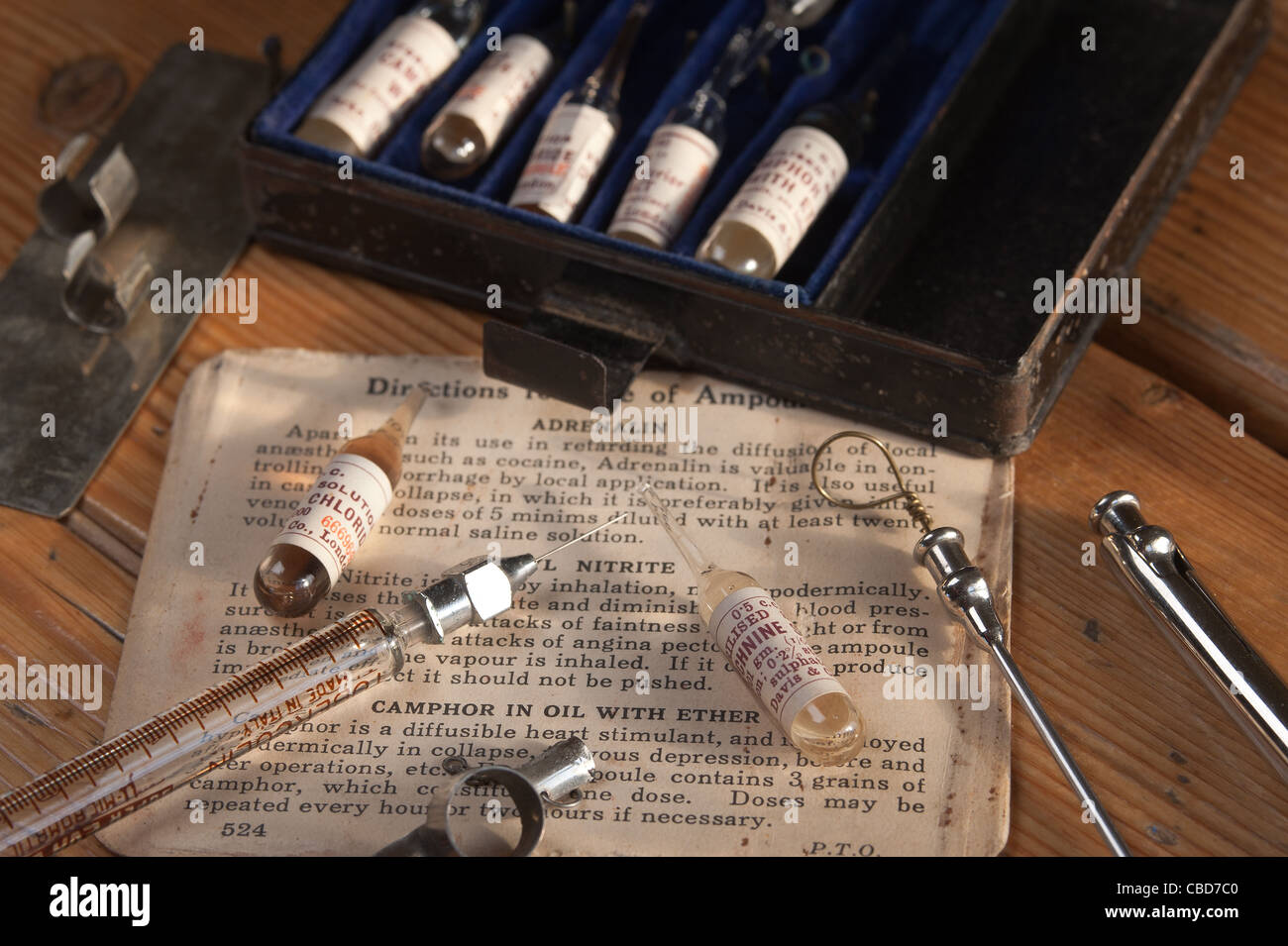 Medical first aid kit for serving officers on ships during wwii with ...
