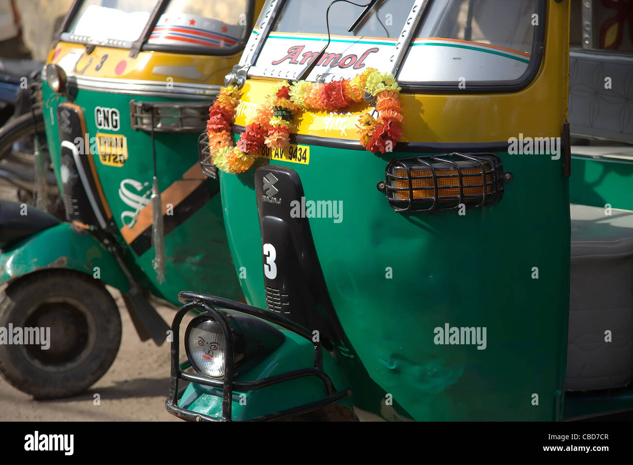 Three wheeler scooter hi-res stock photography and images - Alamy