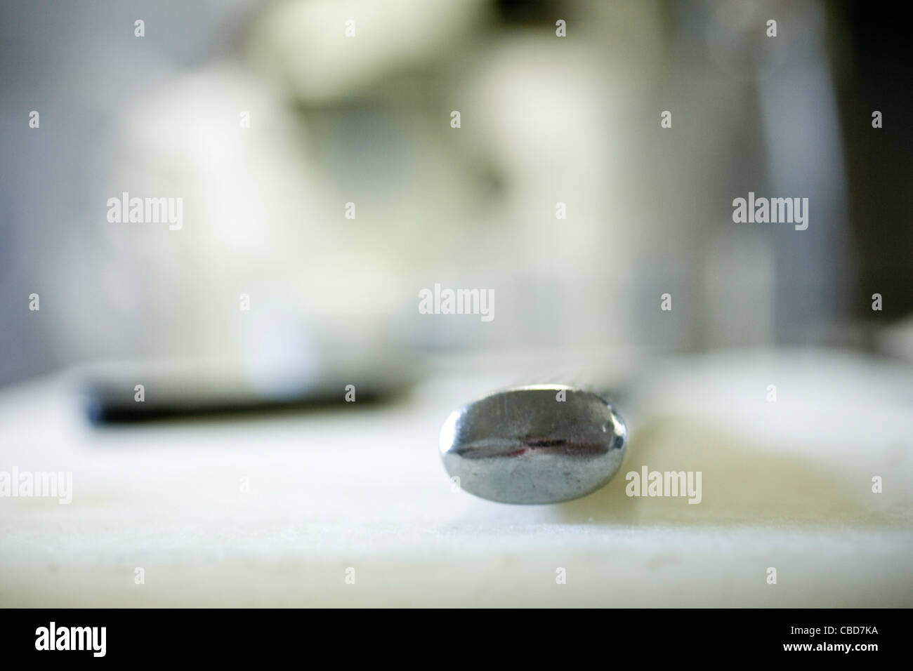 Kitchen knife metal handle hi-res stock photography and images - Alamy