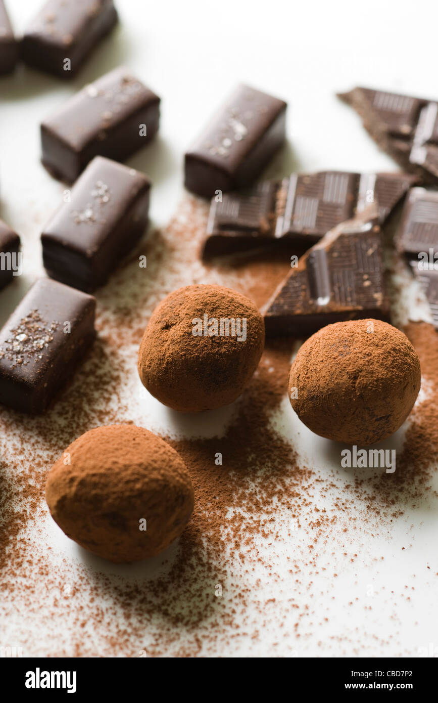 Chocolate powders hi-res stock photography and images - Alamy