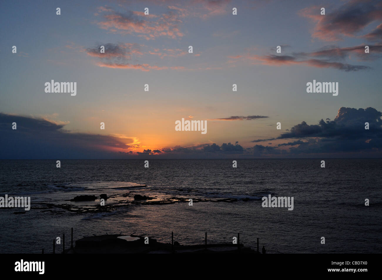 Jbeil byblos harbour sunset hi-res stock photography and images - Alamy