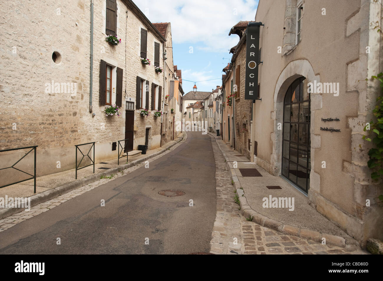 Chablis town centre hi-res stock photography and images - Alamy