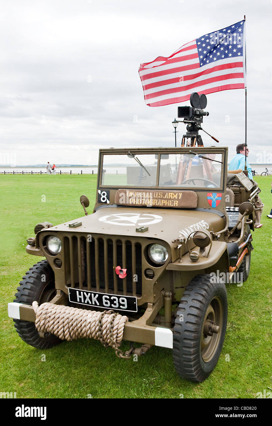 Jeep restored as the one used by famed Hollywood director George ...
