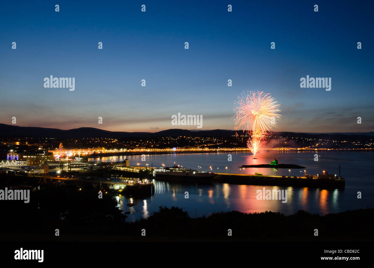 Douglas pier isle man hi-res stock photography and images - Alamy