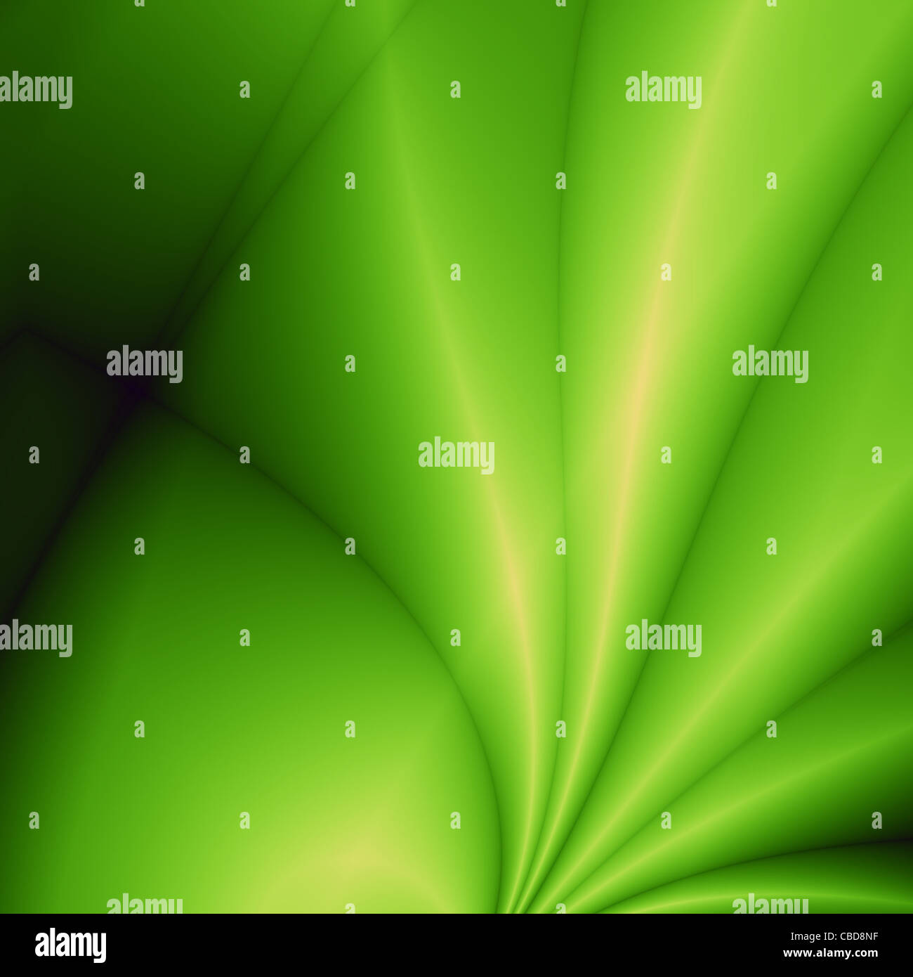 Abstract green flower background Stock Photo - Alamy