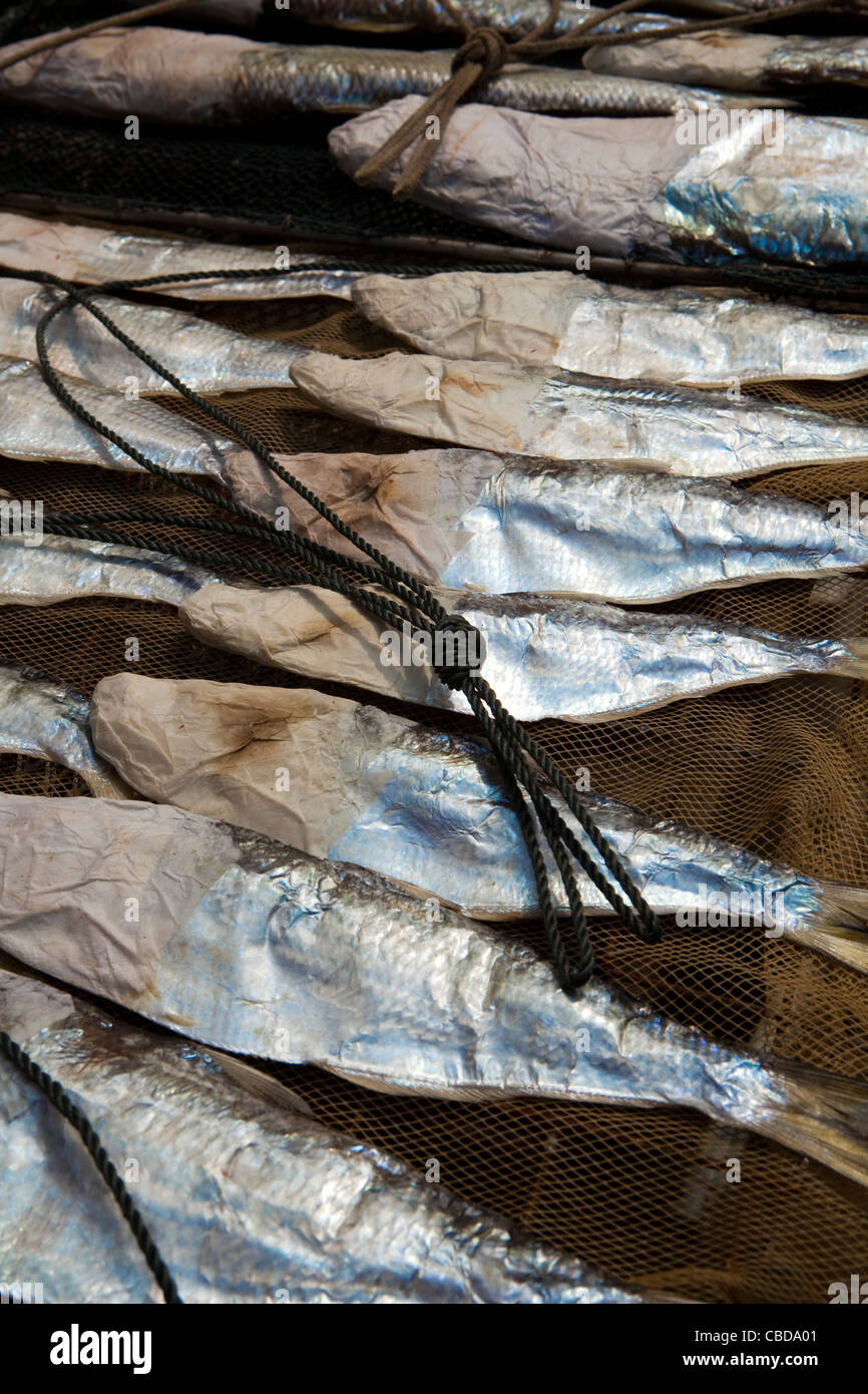 Air Drying Fish, Tai O Traditional Tanka Fishing Village, Hong Kong ...