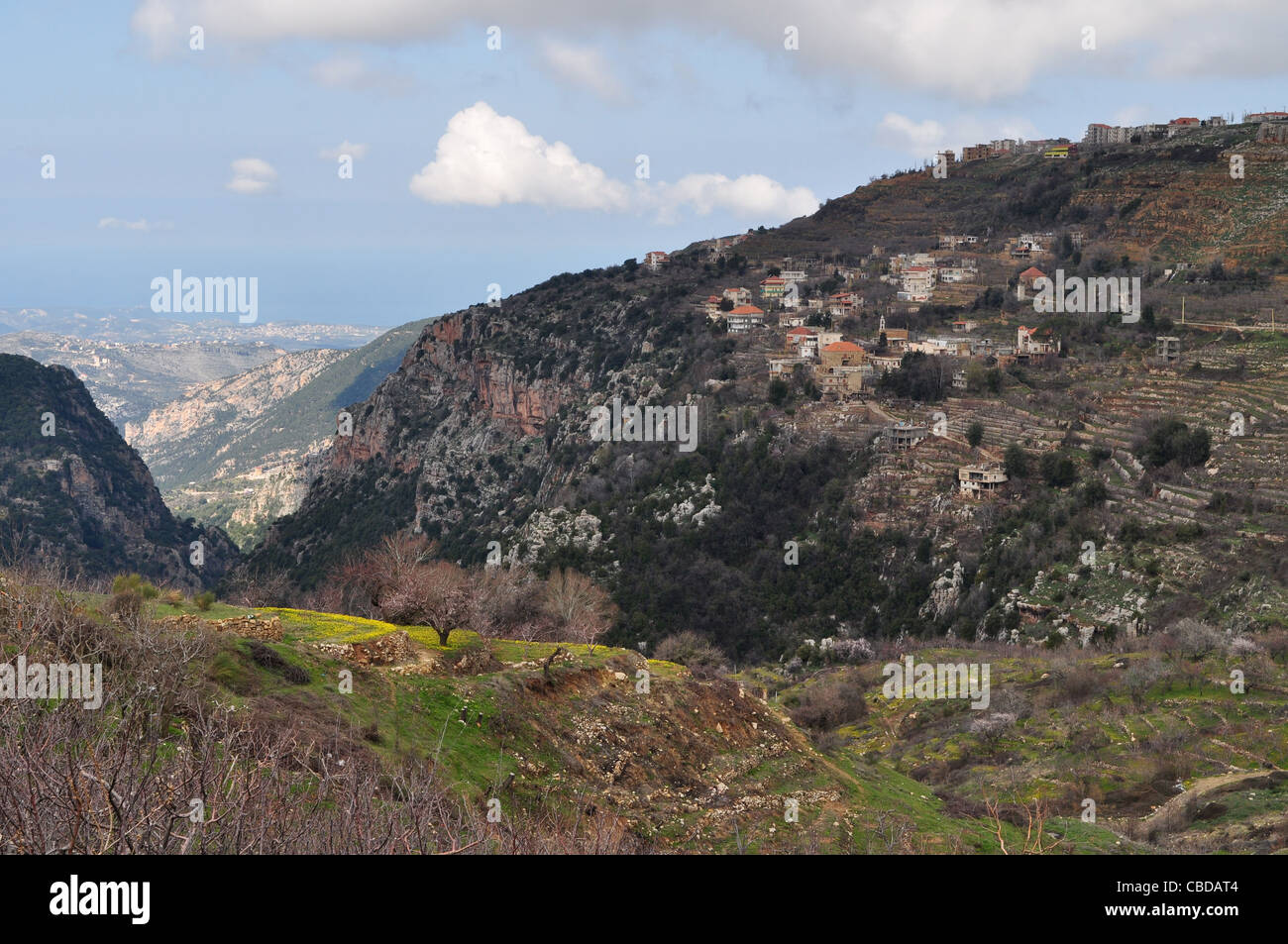 Qadisha valley lebanon hi-res stock photography and images - Alamy