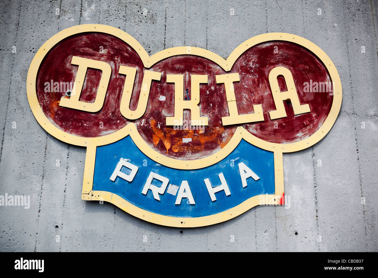 Stadium Juliska, home of soccer club Dukla Prague, pictured in Prague ...