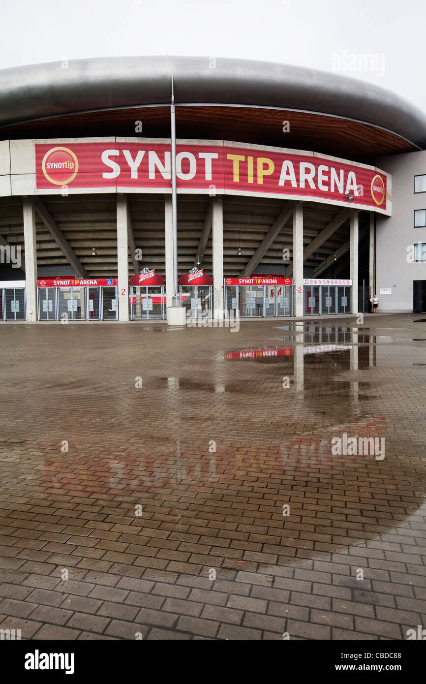 Stadium Eden, today's Synot Tip Arena, home of soccer club SK Slavia ...