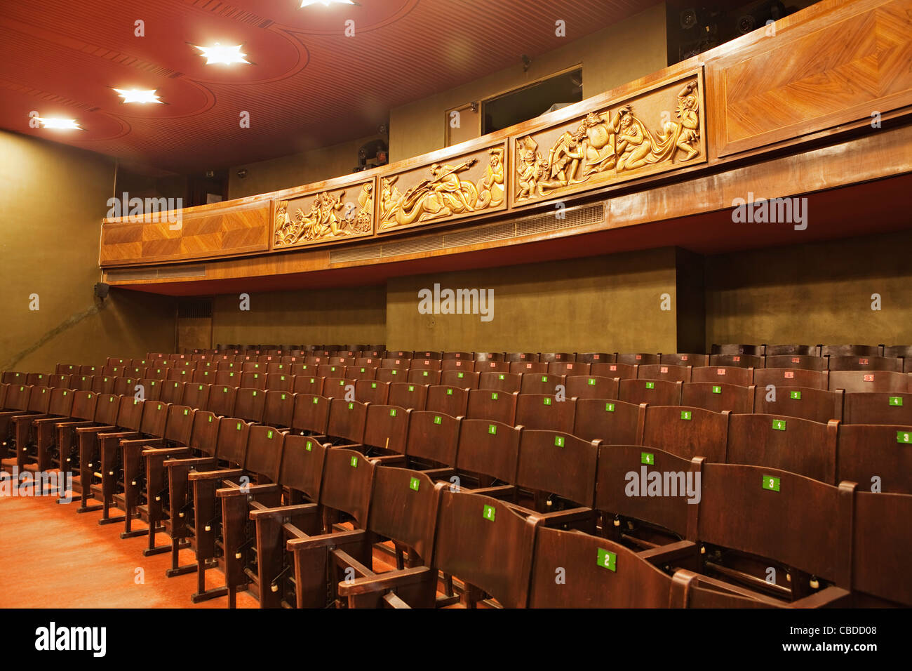 Municipal Library of Prague on Marianske Square in Prague. The first ...