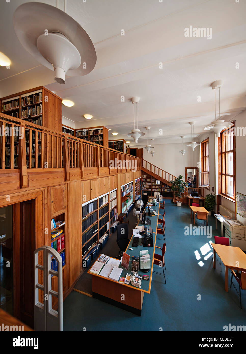 Municipal Library of Prague on Marianske Square in Prague. The first ...