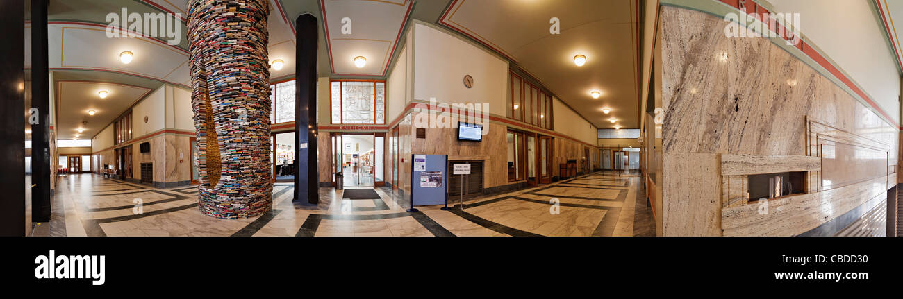 Municipal Library of Prague on Marianske Square in Prague. The first ...