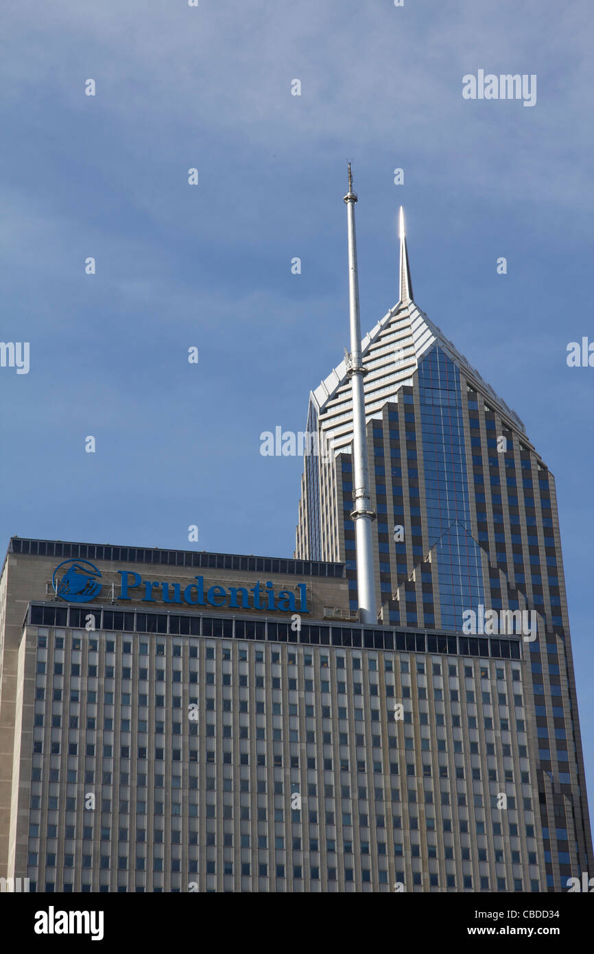 Prudential Buildings One and Two. Chicago, Illinois Stock Photo - Alamy