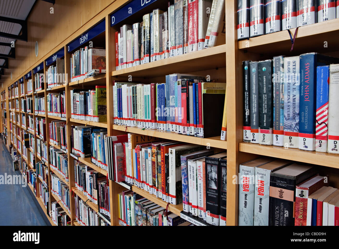 Municipal Library of Prague on Marianske Square in Prague. The first ...