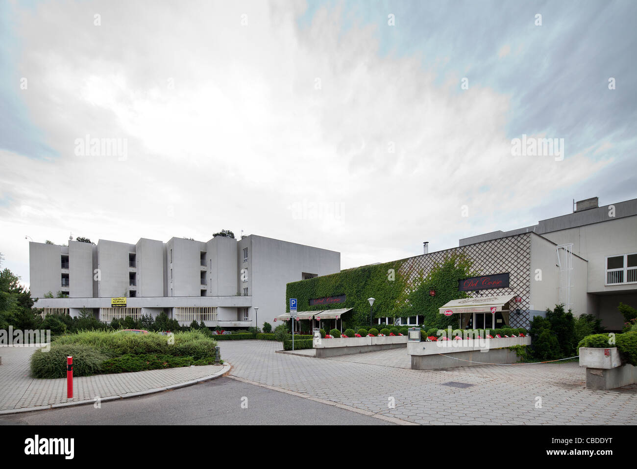 Diplomatic quarter in Prague, Troja. Complete diplomatic quarter was ...