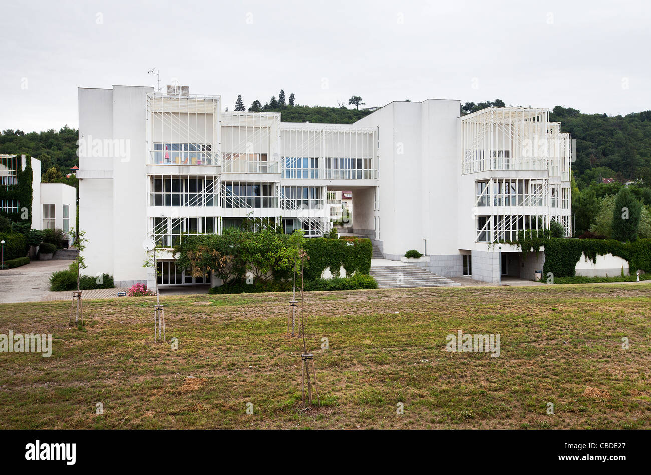 Diplomatic quarter in Prague, Troja. Complete diplomatic quarter was ...