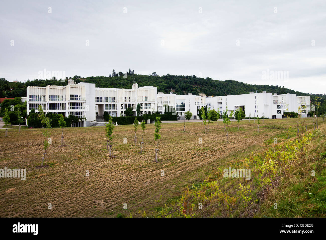 Diplomatic quarter in Prague, Troja. Complete diplomatic quarter was ...