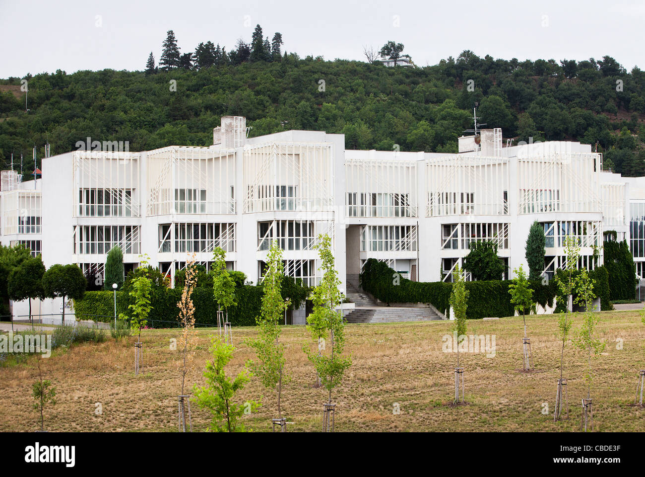 Diplomatic quarter in Prague, Troja. Complete diplomatic quarter was ...