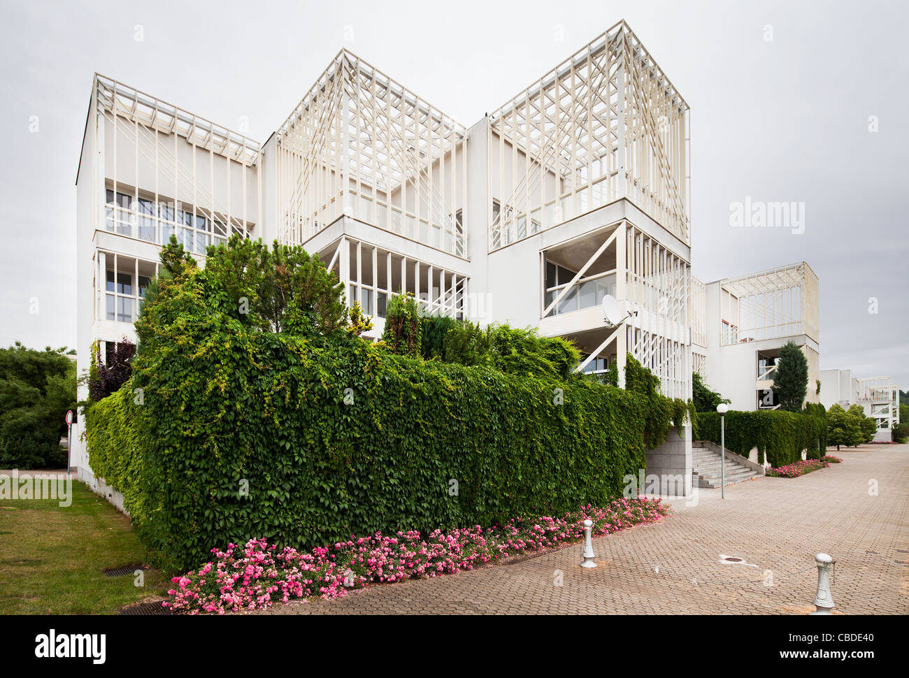 Diplomatic quarter in Prague, Troja. Complete diplomatic quarter was ...