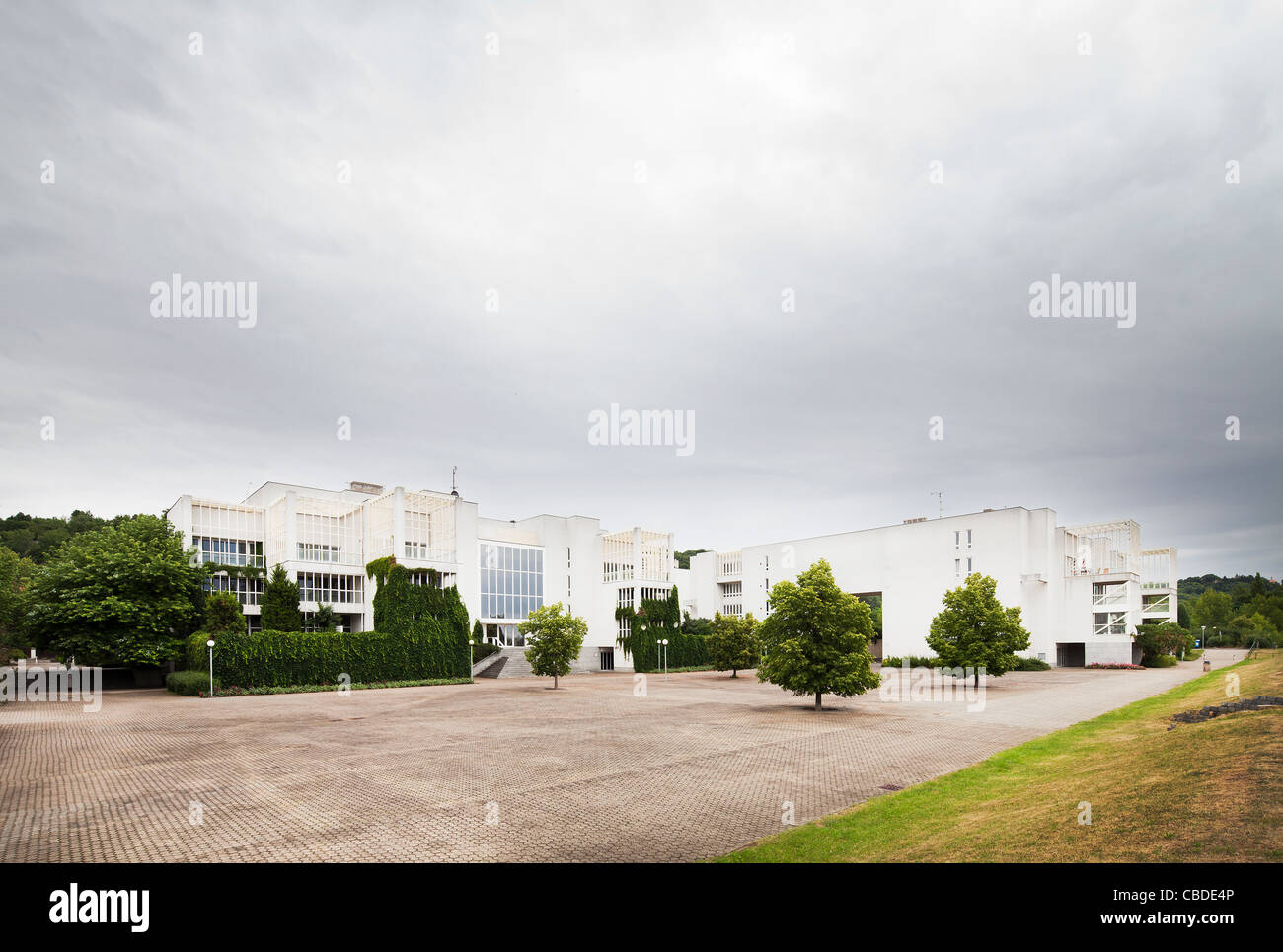 Diplomatic quarter in Prague, Troja. Complete diplomatic quarter was ...