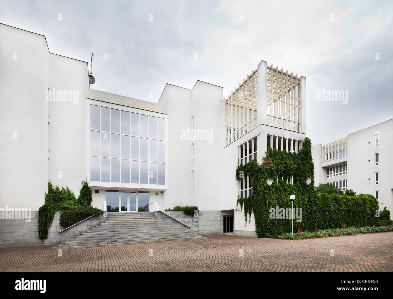 Diplomatic quarter in Prague, Troja. Complete diplomatic quarter was ...