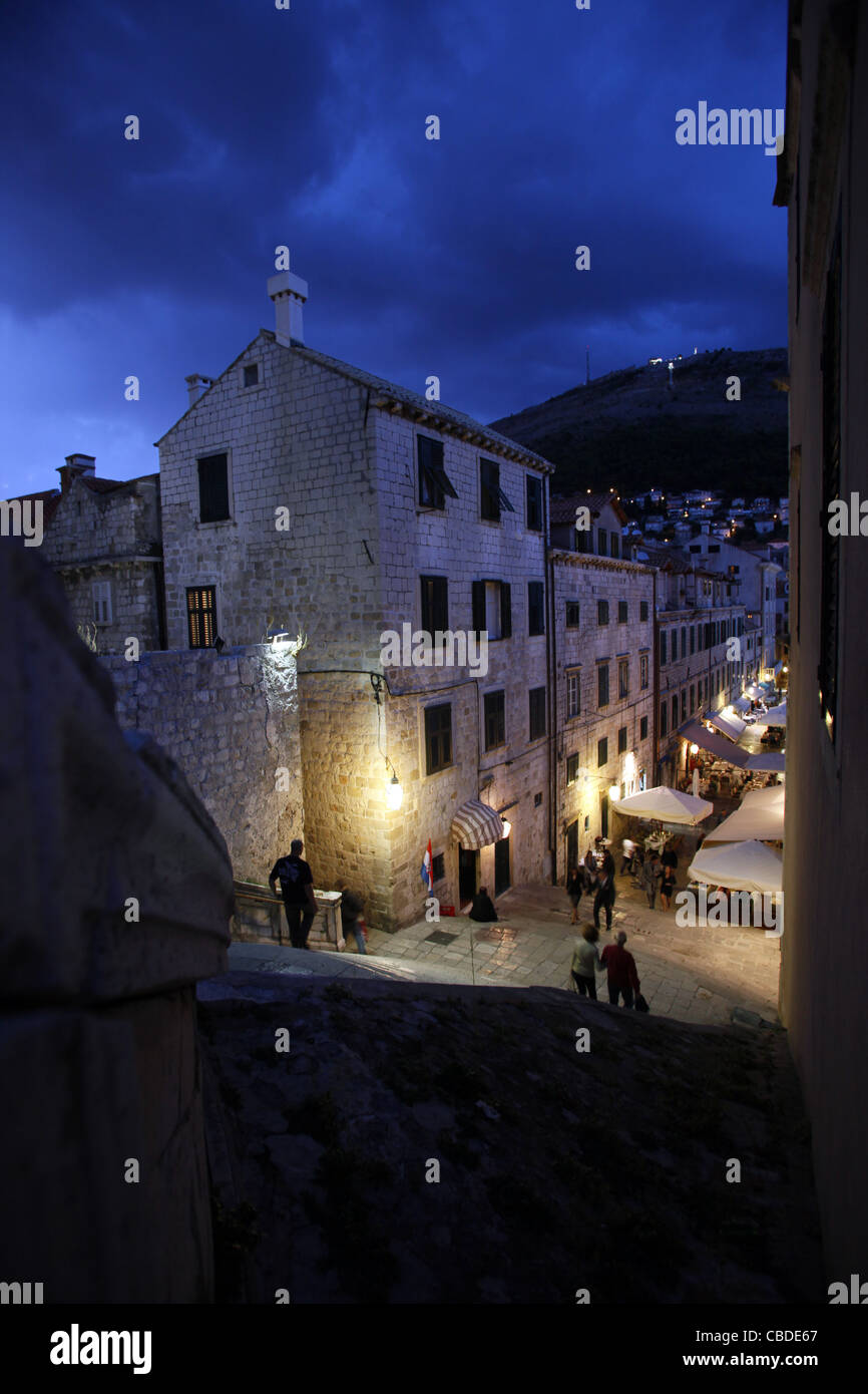 Dubrovnik street lights hi-res stock photography and images - Alamy