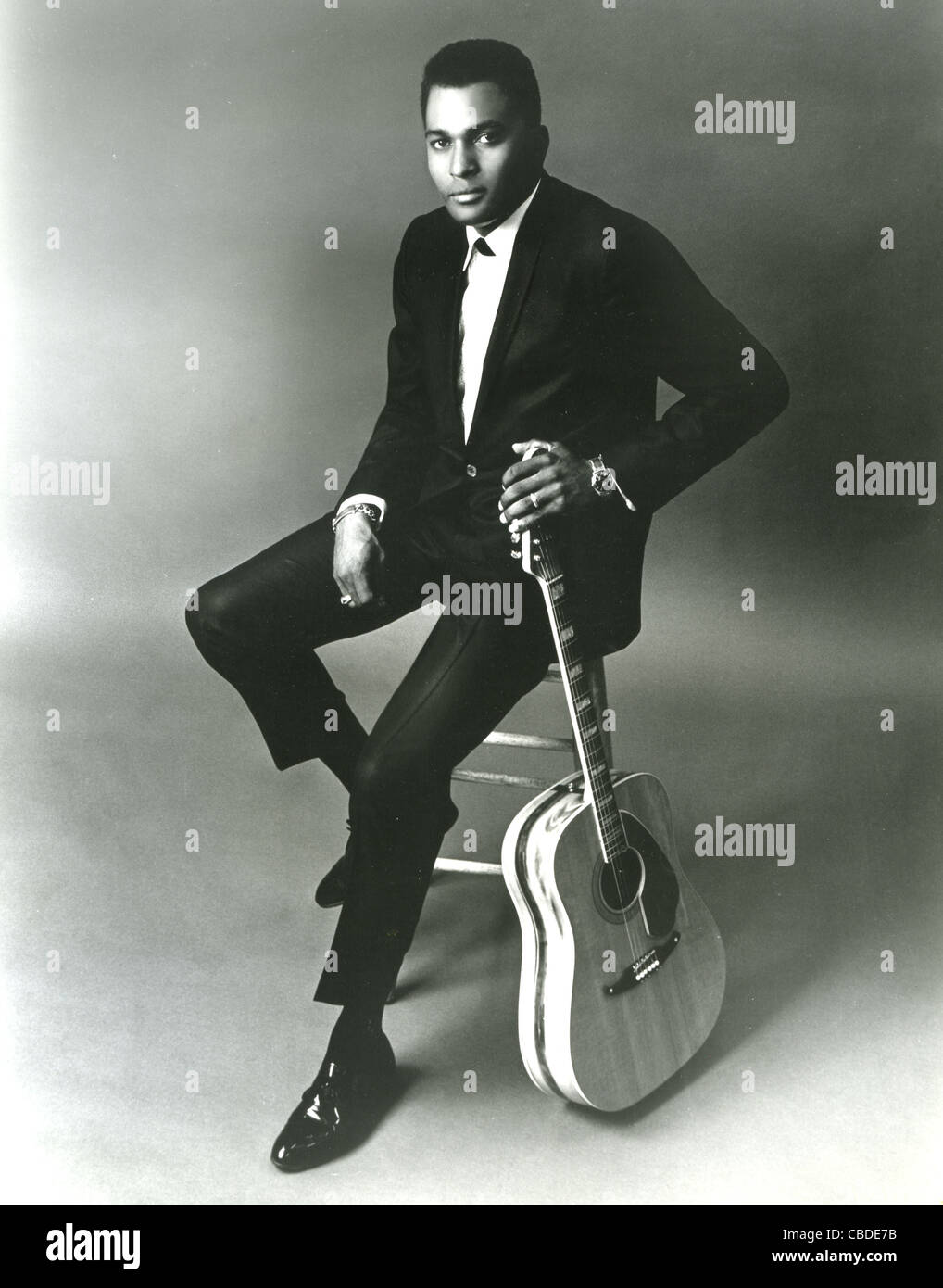 CHARLEY PRIDE Promotional photo of US Country music singer Stock Photo ...