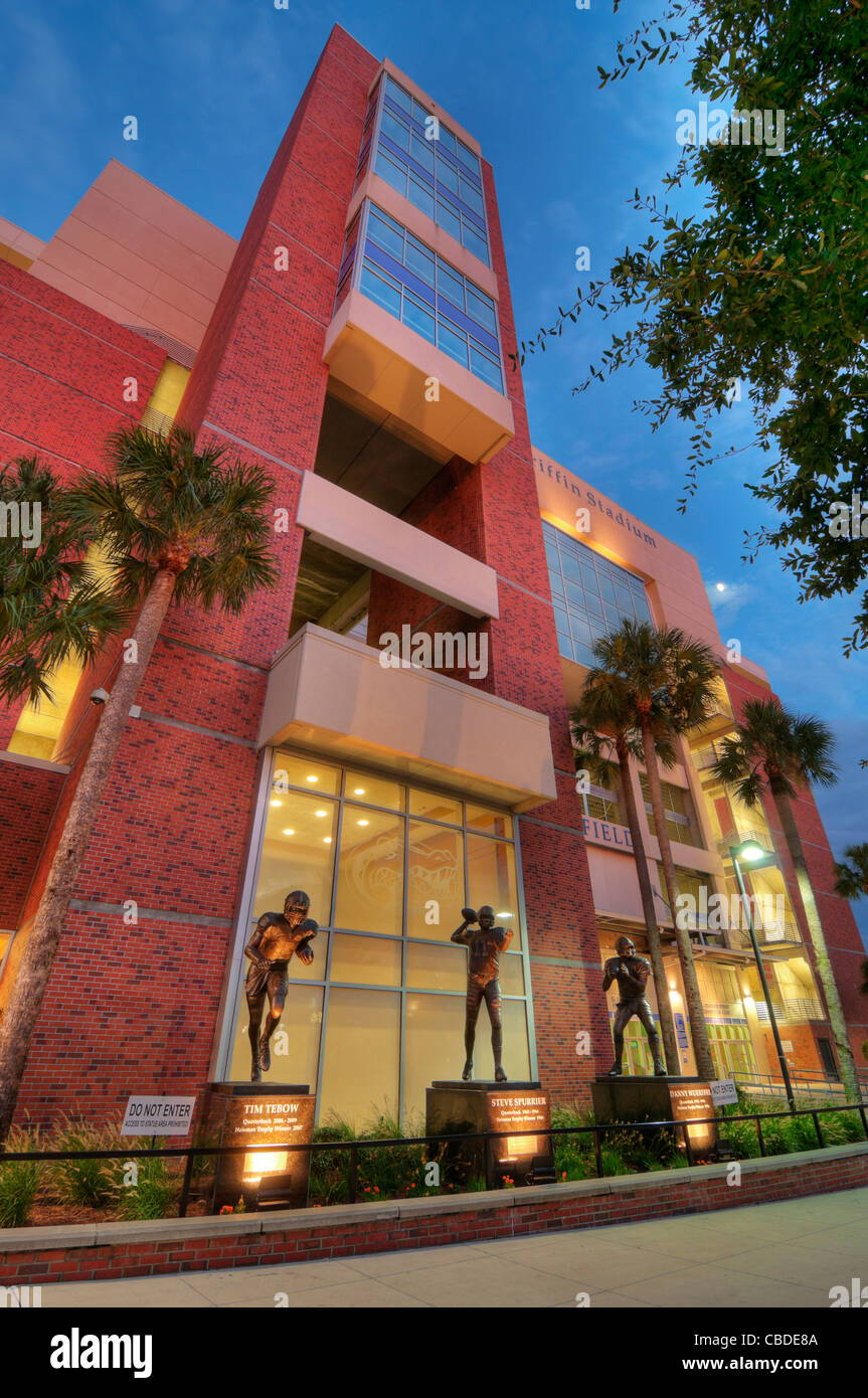 University of Florida campus Ben Hill Griffin Stadium and Heisman ...