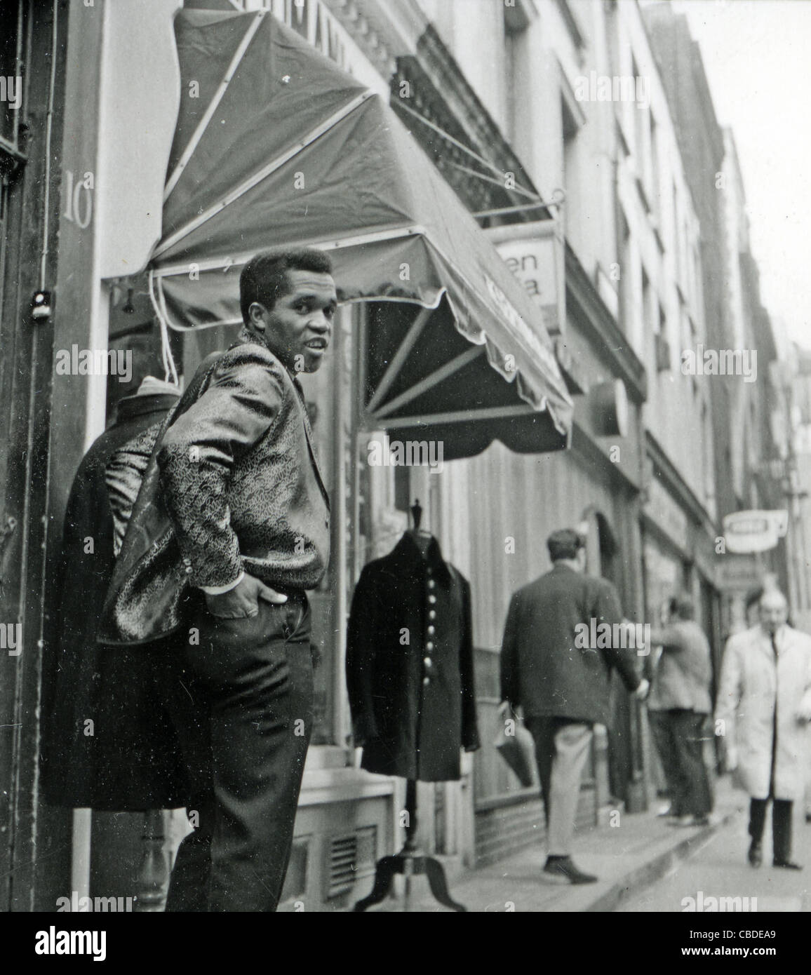 PRINCE BUSTER Jamaican Ska musician in Carnaby Street, London, in 1967 ...