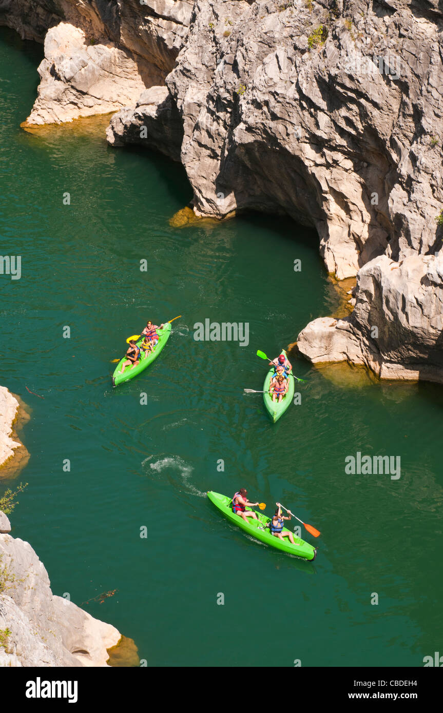 Les gorges de l'Herault near St Guilhem le Desert, Languedoc Roussillon ...
