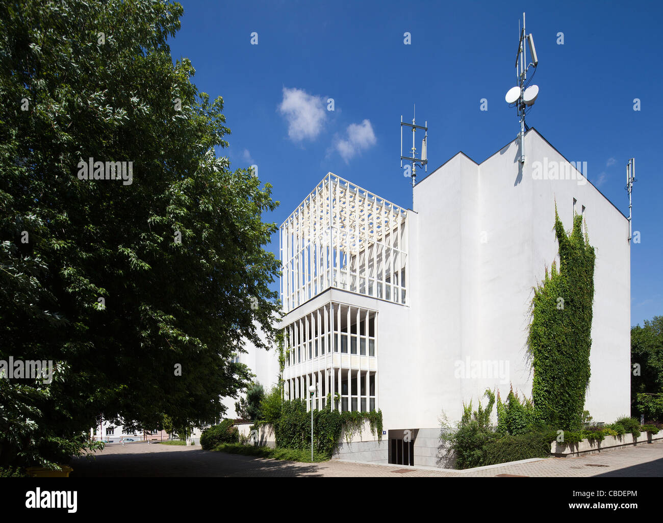 Diplomatic quarter in Prague, Troja. Complete diplomatic quarter was ...