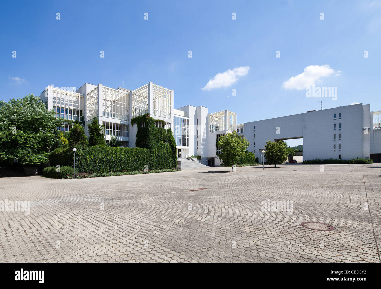 Diplomatic quarter in Prague, Troja. Complete diplomatic quarter was ...
