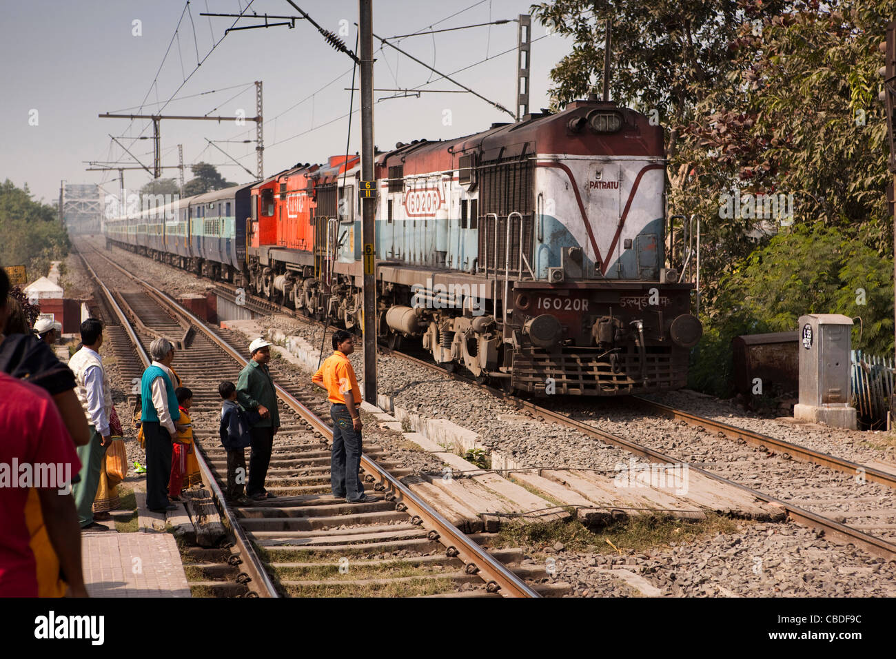 Calcutta kolkata india train station High Resolution Stock Photography ...