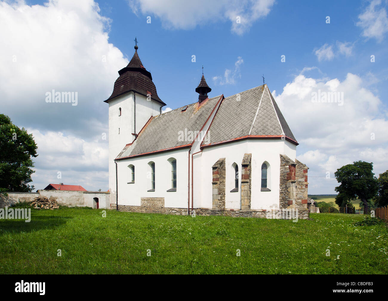 Cihost church assumption of the virgin mary miracle czech republic hi ...