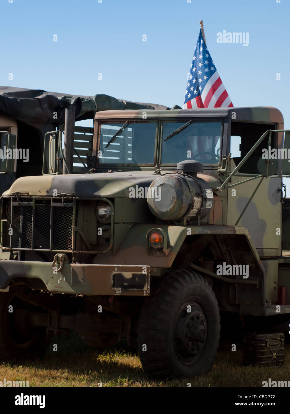 Army camouflage Humvee at the Rocky Mountain Airshow in Broomfield ...