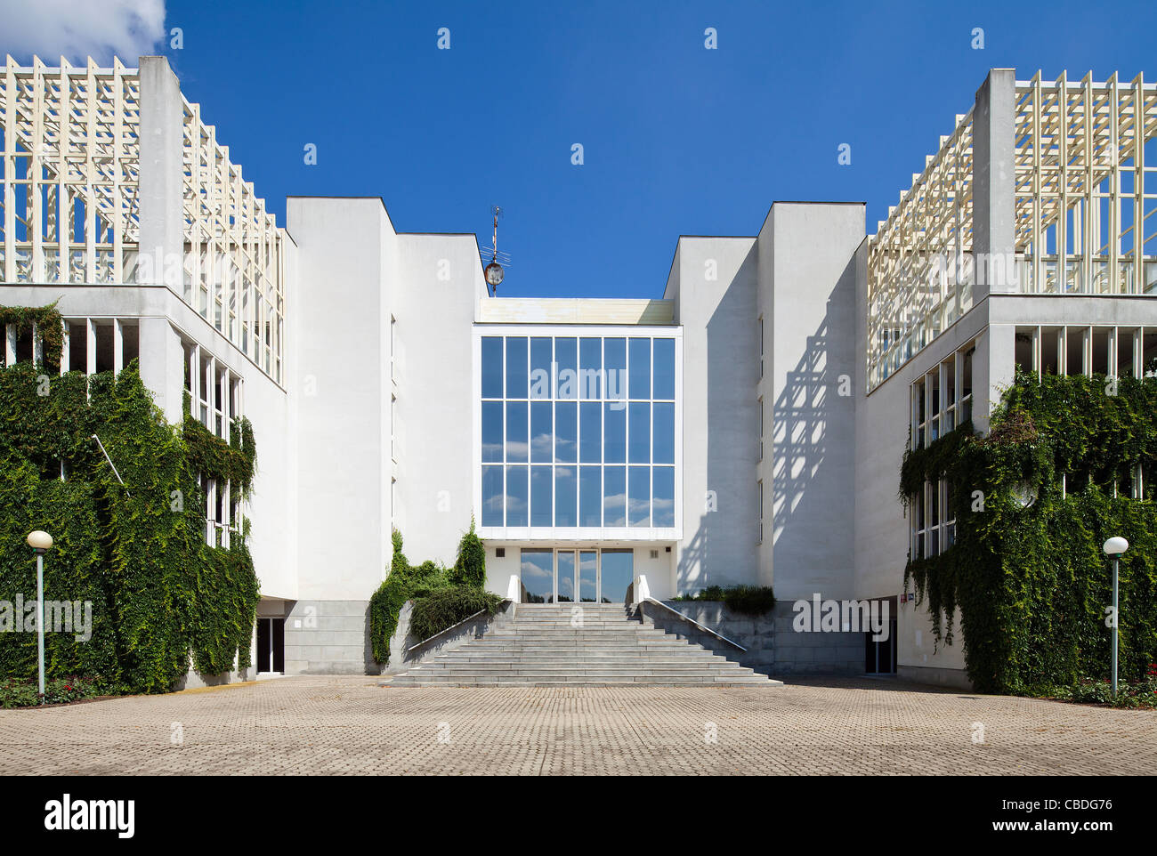 Diplomatic quarter in Prague, Troja. Complete diplomatic quarter was ...