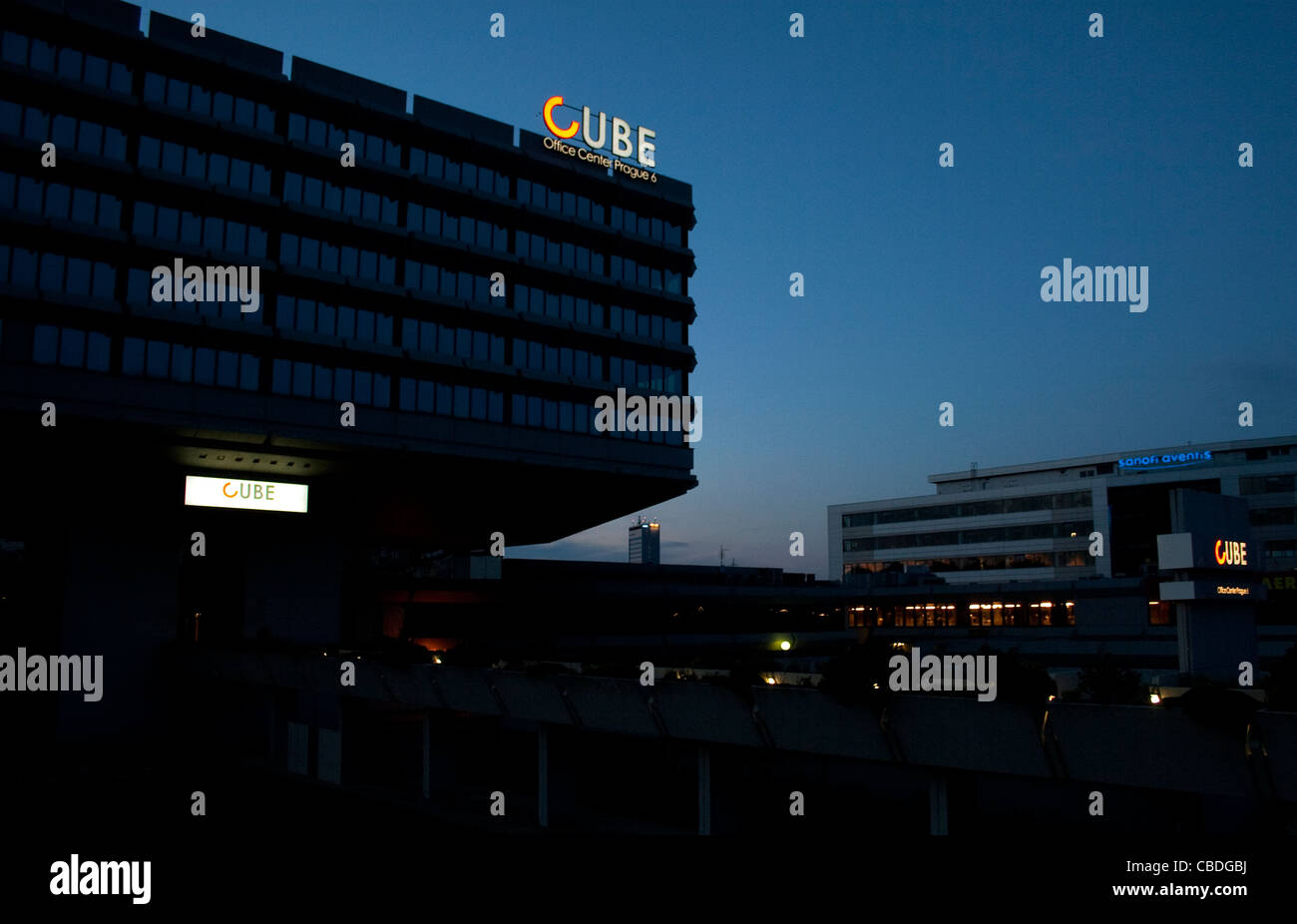 Cube Office Center Prague 6 in Prague designed in 1977 by architects ...