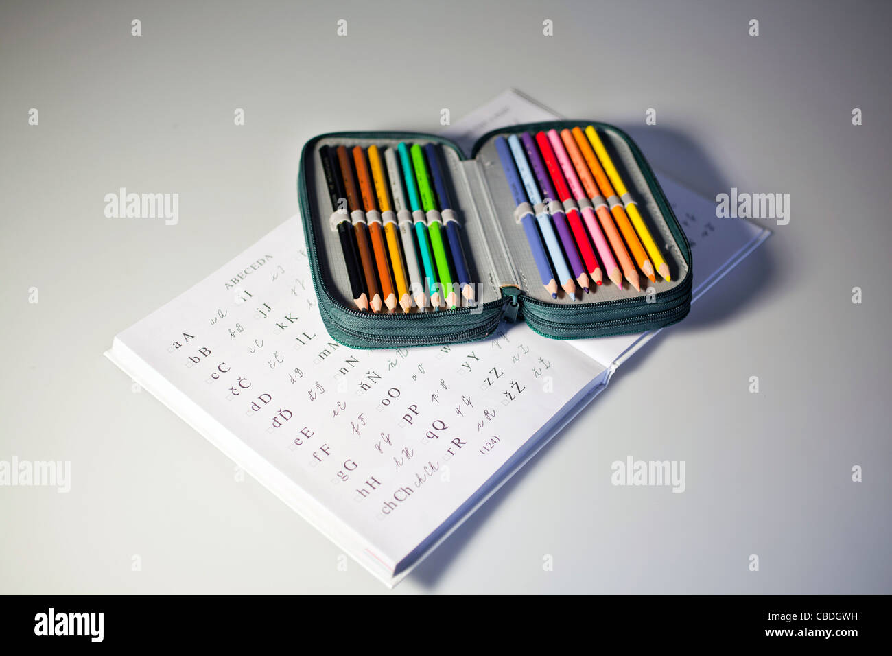School supplies for first graders. (CTK Photobank/Rene Fluger Stock ...