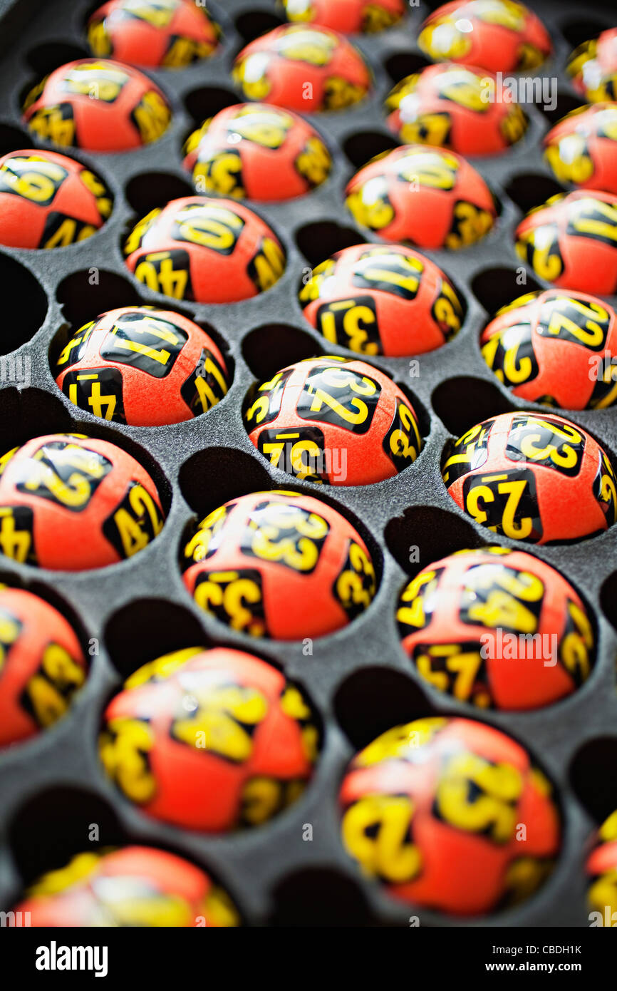 Loto balls hi-res stock photography and images - Alamy