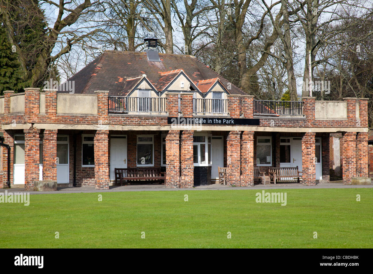 Myrtle Park, Bingley, West Yorkshire, England, UK Stock Photo - Alamy