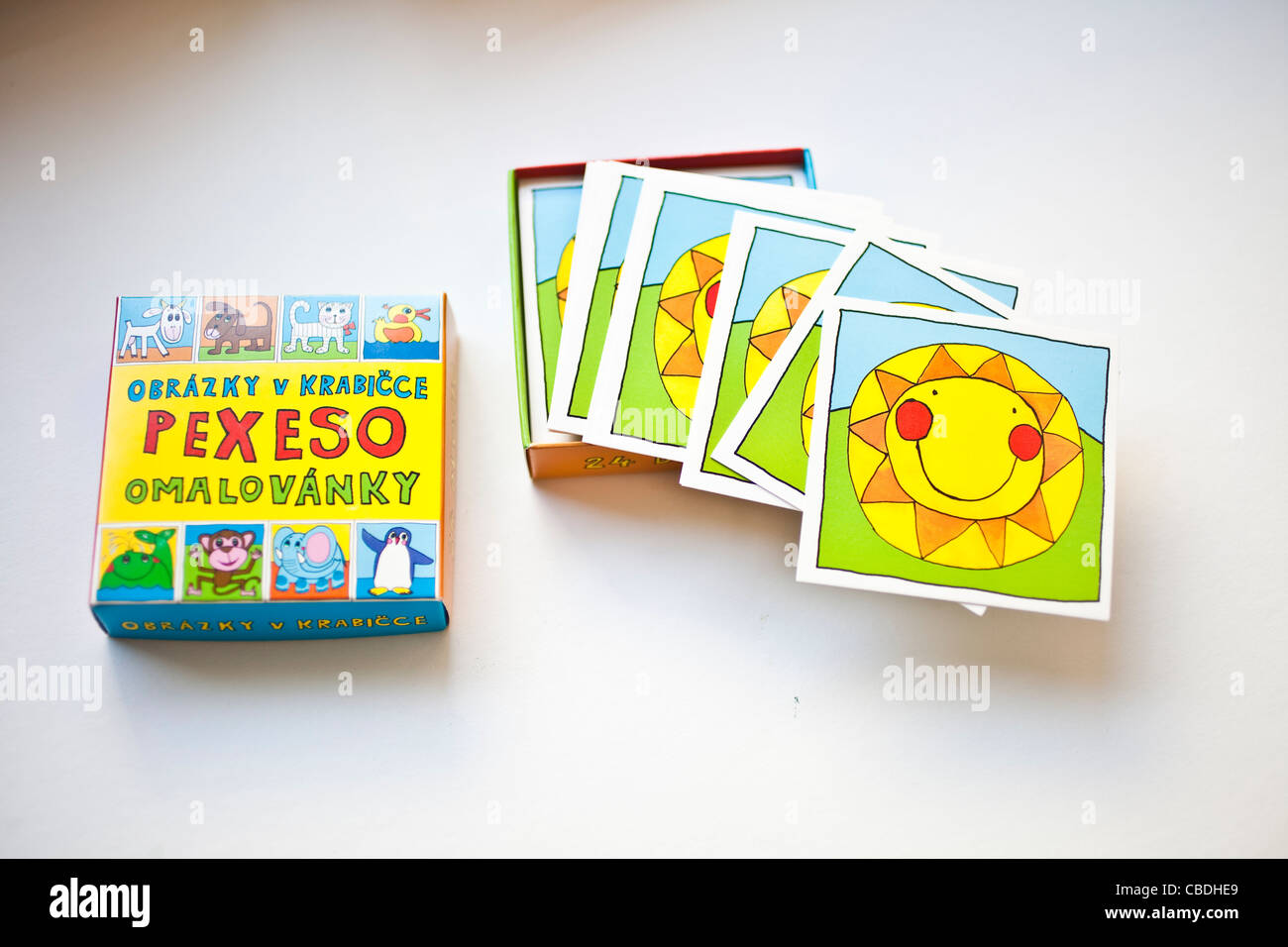 Colored cards for Czech famous desk game, Pexeso. (CTK Photobank/Josef ...