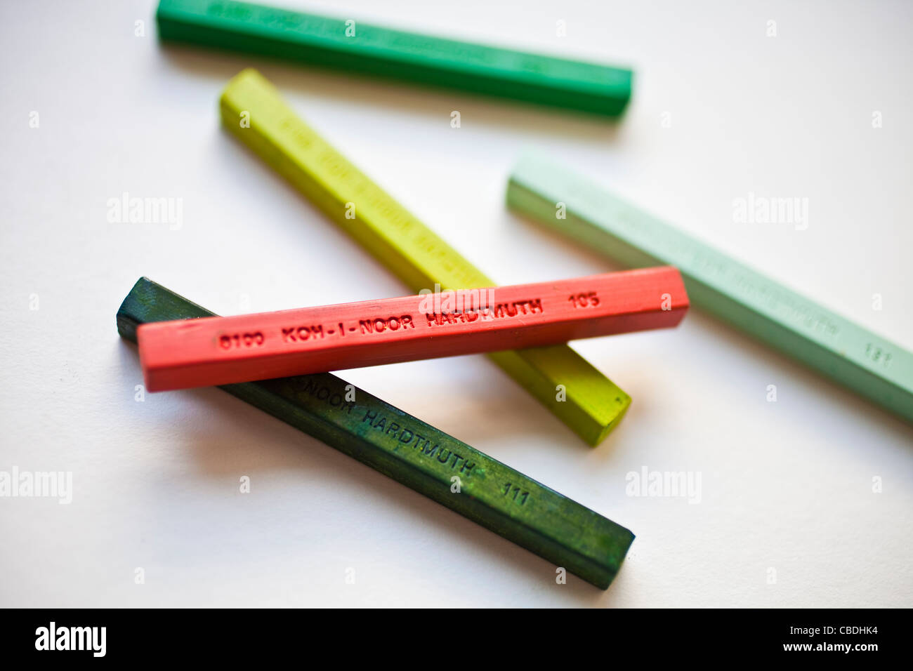 Color, colored pastels, pastel, crayon, drawing Stock Photo - Alamy