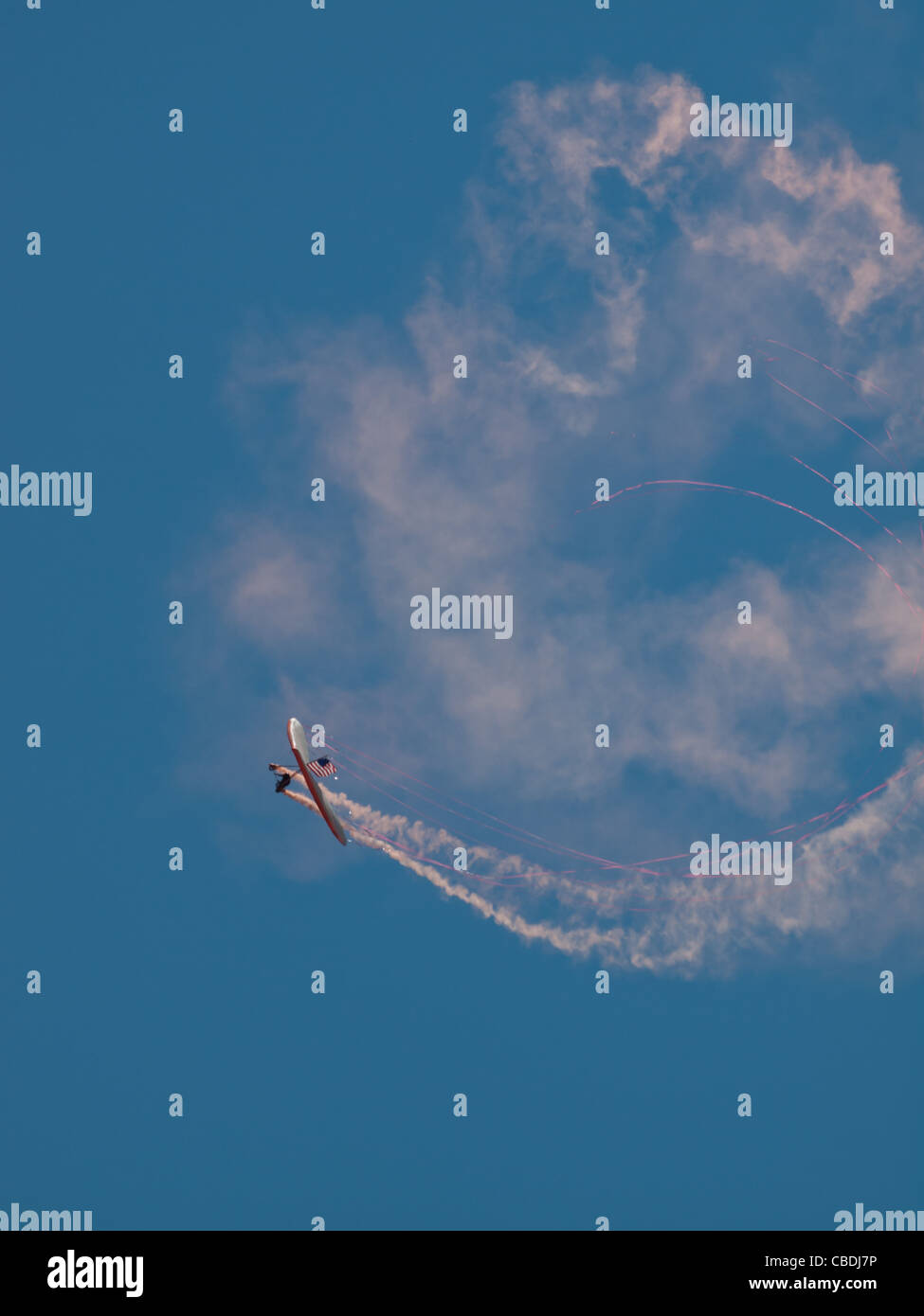 Dan Buchanan Hang Glider demonstration at the Rocky Mountain Airshow in ...