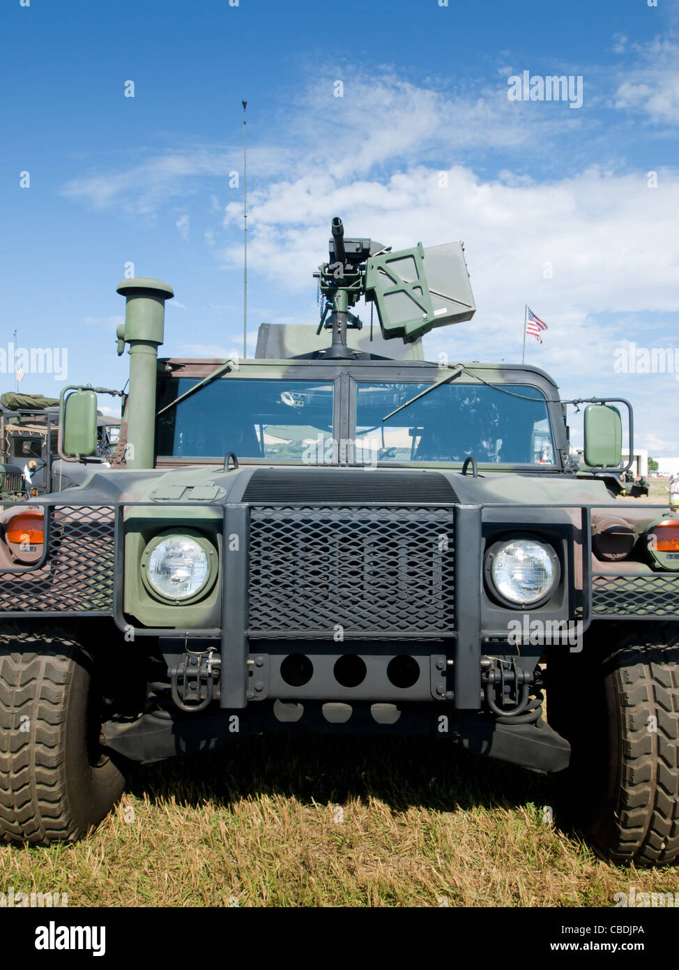 Army camouflage Humvee at the Rocky Mountain Airshow in Broomfield ...
