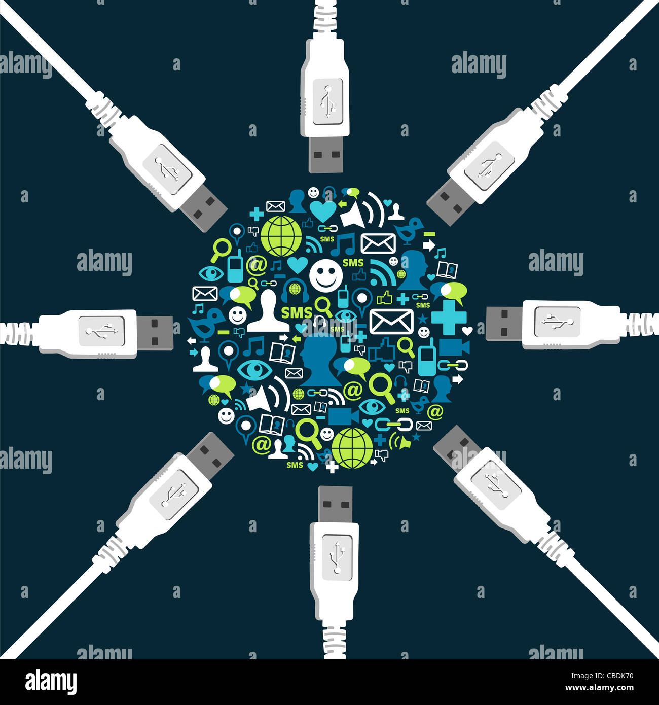Circle of wires hi-res stock photography and images - Alamy