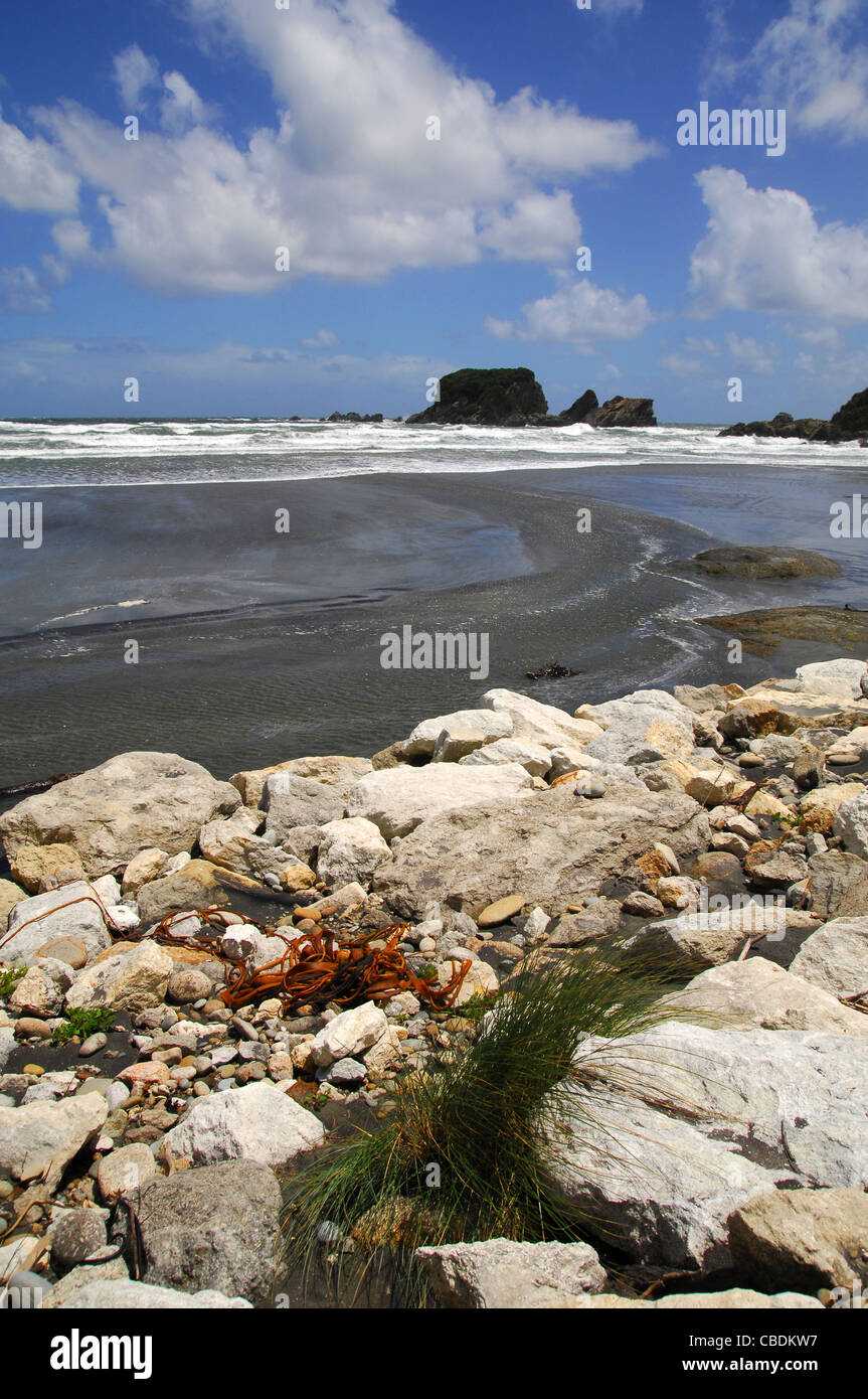 Oceanview in New Zealand Stock Photo - Alamy