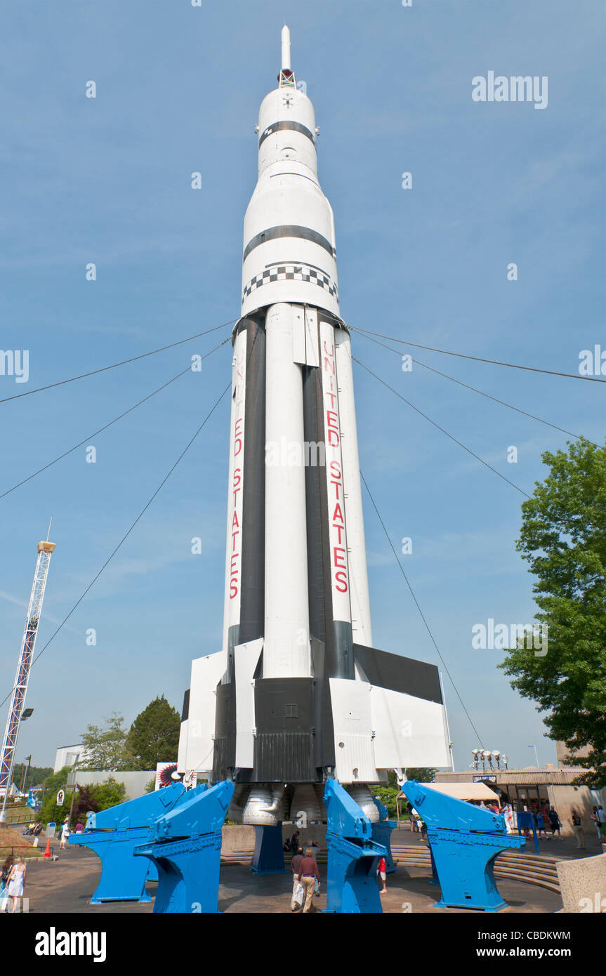Saturn 1b rocket aerospace education hi-res stock photography and ...