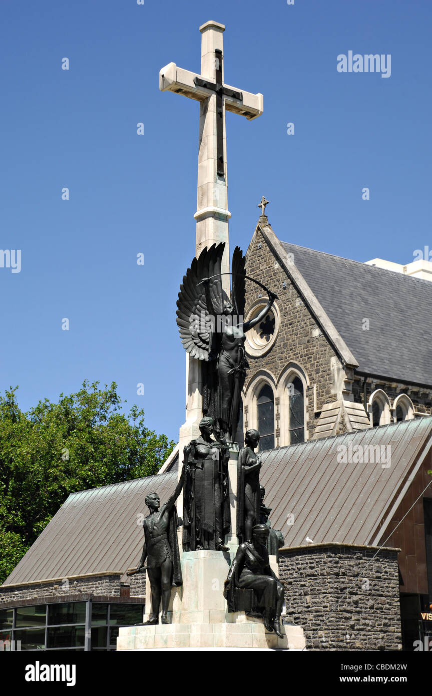 Christchurch monument hi-res stock photography and images - Alamy