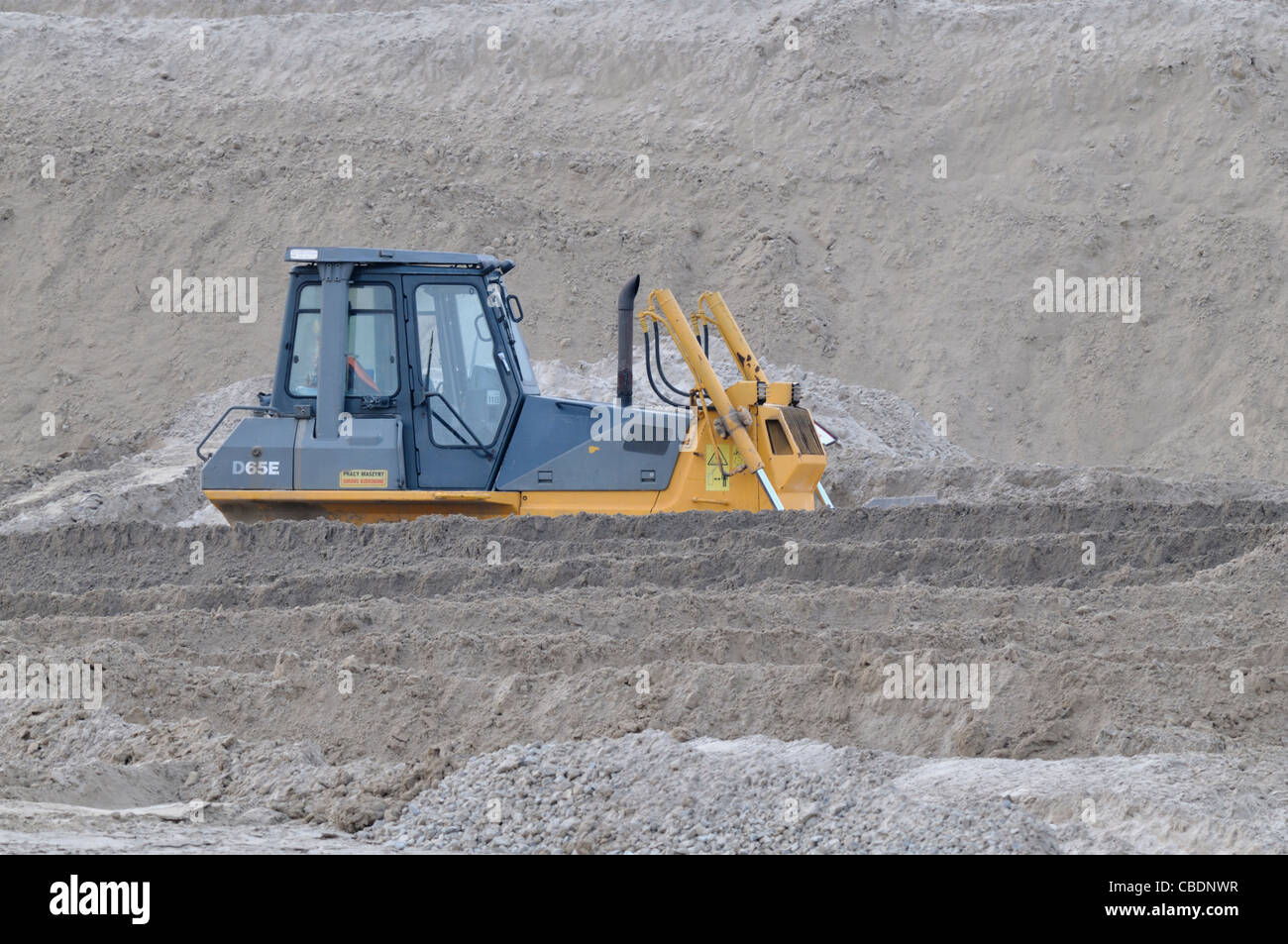 Earth moving equipment at work Stock Photo - Alamy